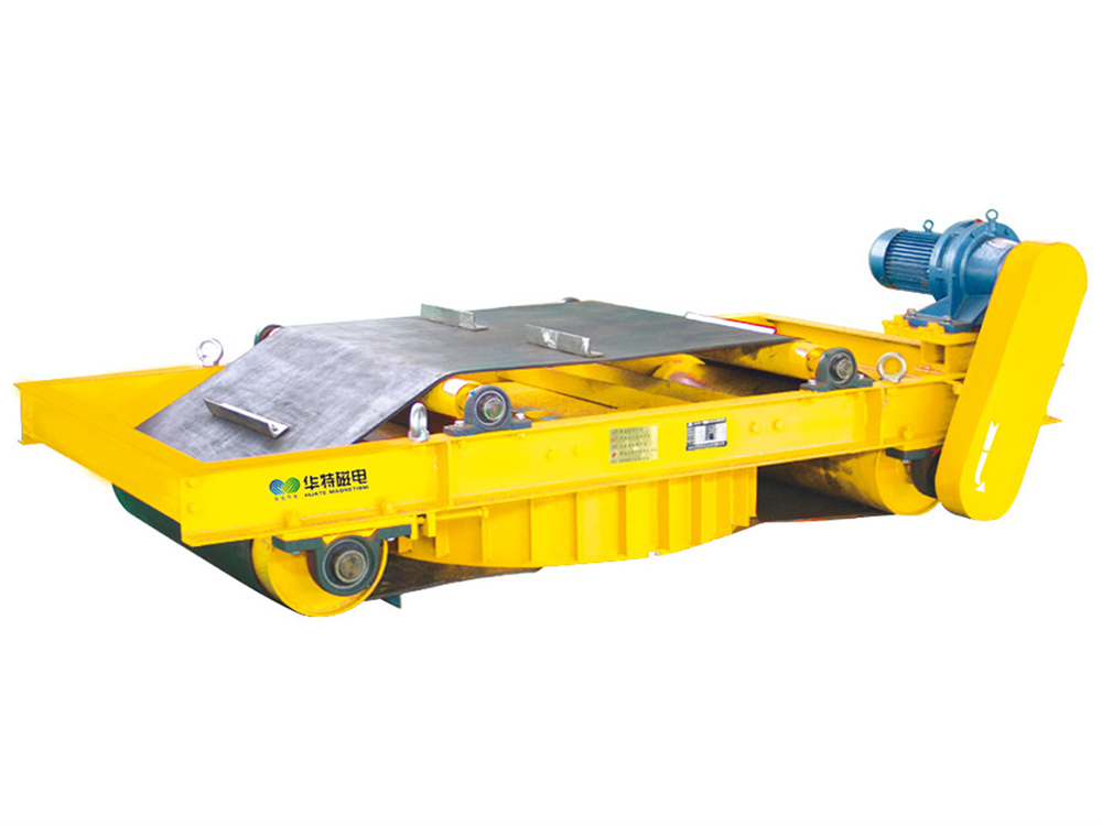 China Series RCDD Self-Cleaning Electric Magnetic Tramp Iron Separator ...