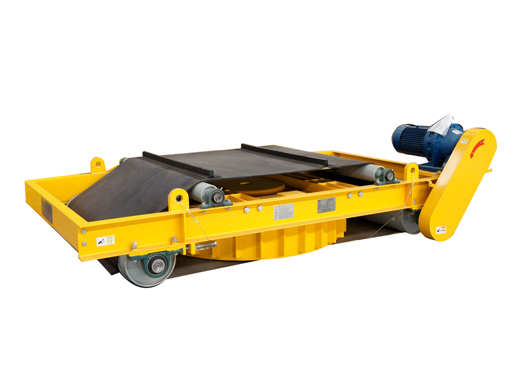 China Series RCDD Self-Cleaning Electric Magnetic Tramp Iron Separator ...