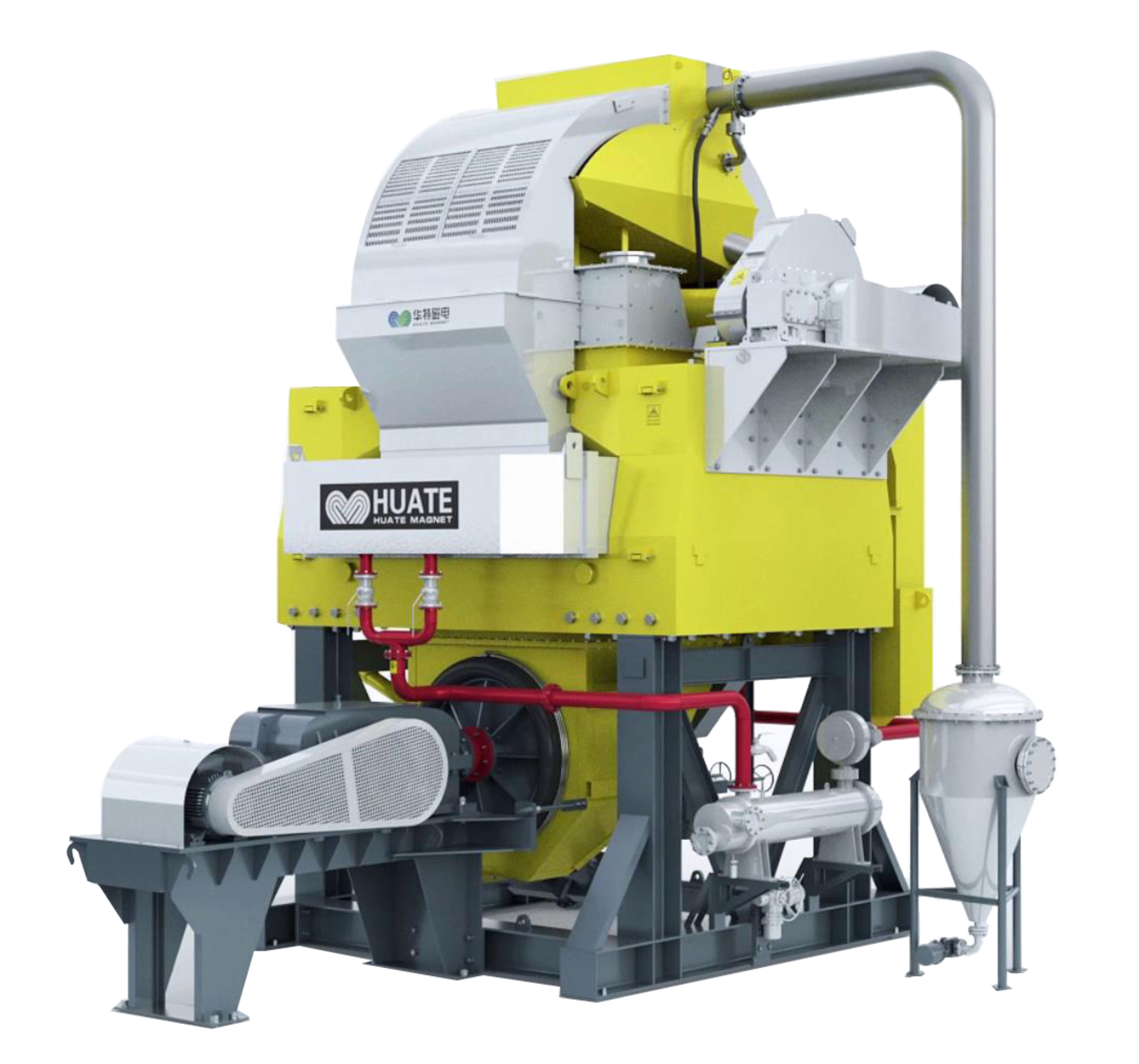 China WHIMS Vertical Ring High Gradient Magnetic Separator factory and suppliers | Huate